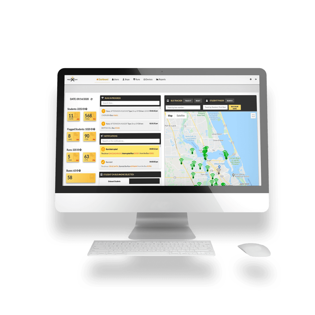 Student Ridership Tracking | ReaXium School Bus